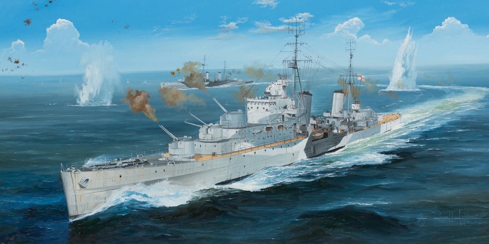 Bachmann Europe plc - British Royal Navy HMS Argonaut Dido-Class Light Cruiser